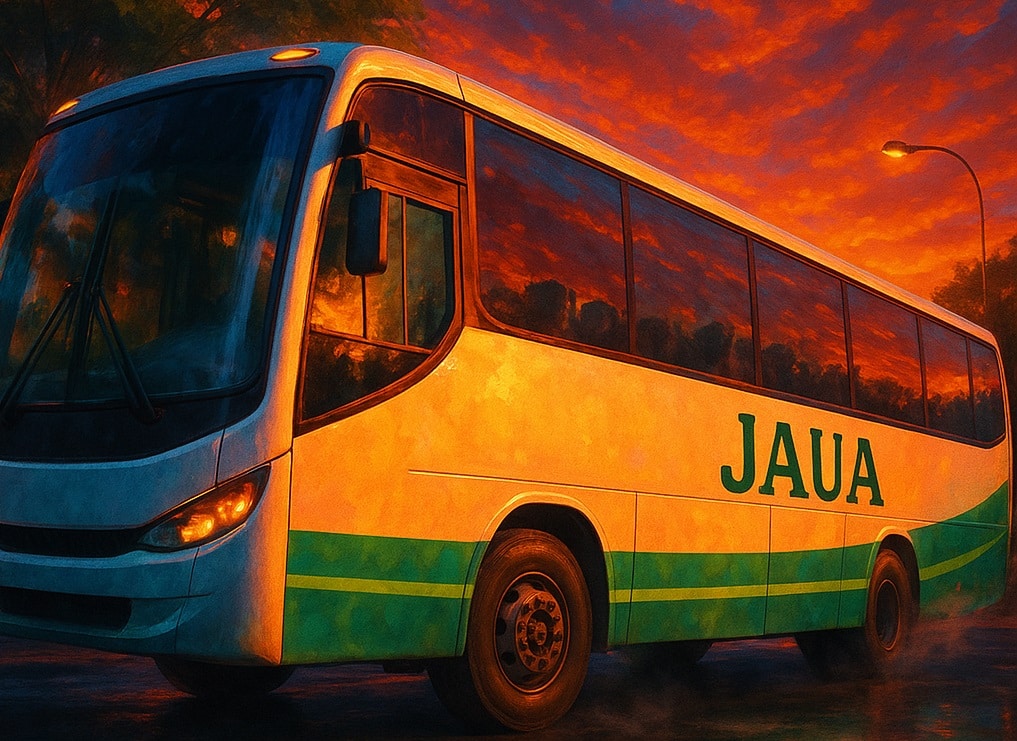 Dois ônibus, dois problemas: 5h20 fura pneu e 6h20 quebra no trajeto ...